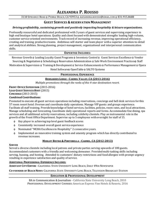Resume_20 July2015 | DOCX