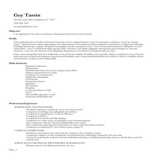 guy's updated resume | PDF