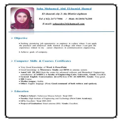 C.V SOHA MOHAMED ABED EL | DOCX