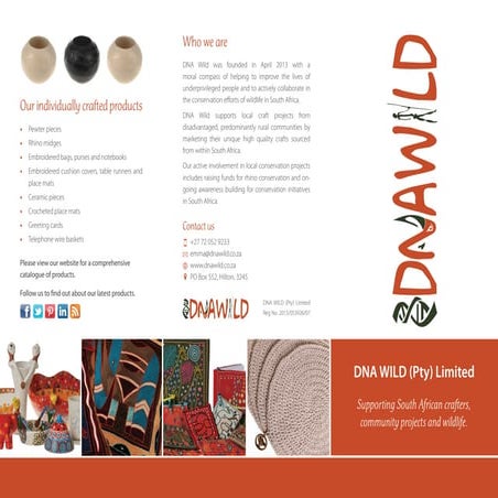 DNA Wild Pamphlet | PDF | Genetics | Science