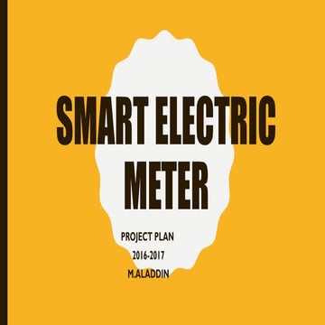 Smart Electric Meter | PPS