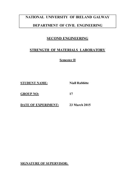 Design equation for static load | PPTX