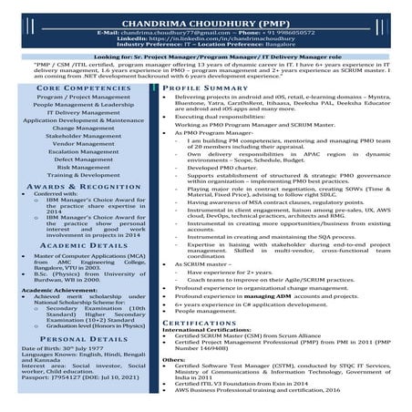 Ronel Vincent CV 2015 | DOC