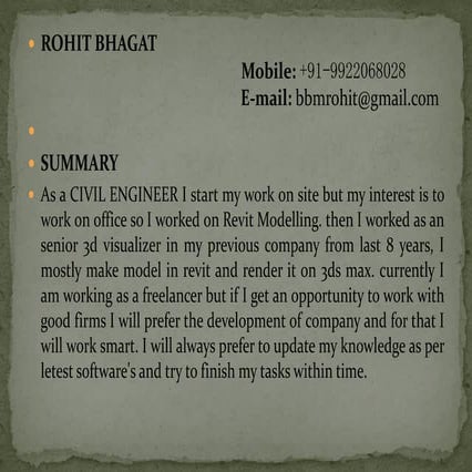 Anand kishor's resume | DOCX