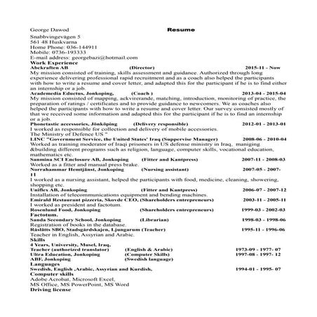 Sam CV Word (1) (1) | PDF