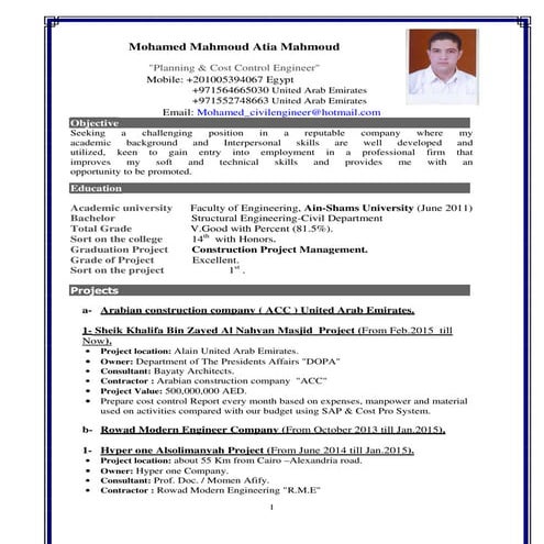 Jr. Civil Engineer Portfolio | PDF
