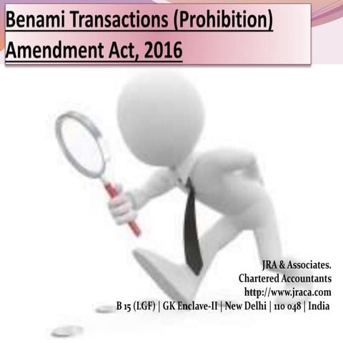 Benami Transactions | PPT
