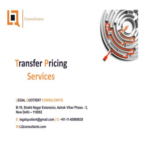 LQ Transfer Pricing Services 2016 | PDF