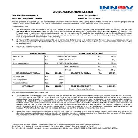 BSNL Landline Disconnection Letter | PDF