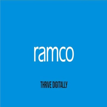 Ramco Systems- Overview | PDF