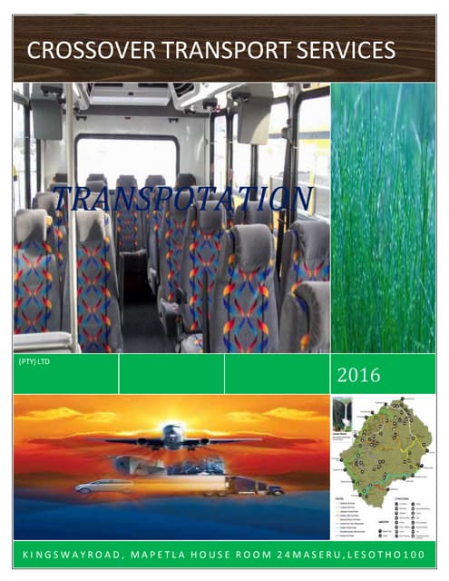 Company profile enos bus services | PDF