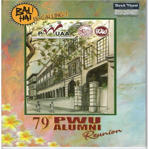 79th PWUAA Souvenir Program [Scanned] | PDF