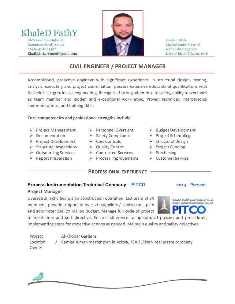 CIVIL ENGINEER-PROJECT MANAGER