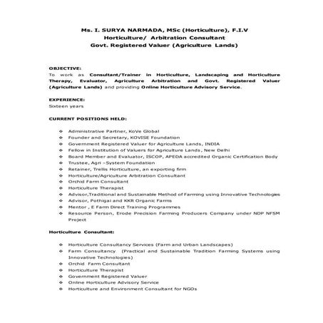 Surya Narmada - Resume - 2016 July | DOCX