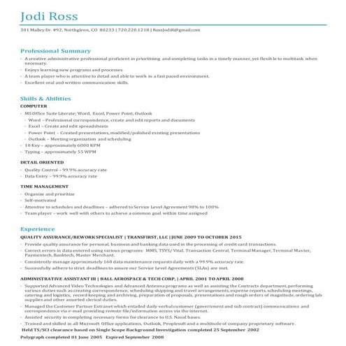 Melinda Linderman Resume | DOCX
