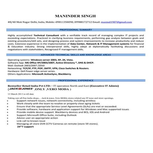 Ashwani_Kumar_Resume | DOCX