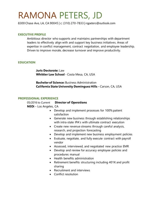 Resume - Stephanie Gurney | DOCX | Human Resources | Business