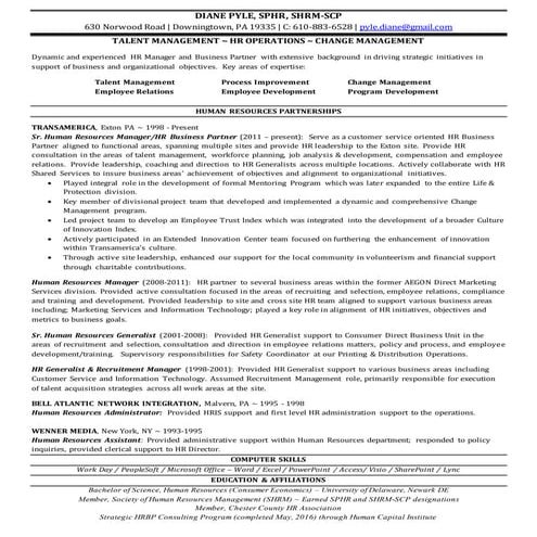 Diane Pyle Resume | PDF