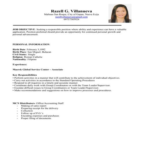 Razell Villanueva | PDF