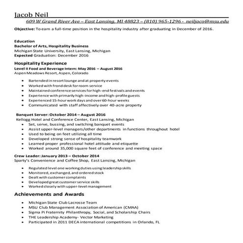 My Resume | DOCX