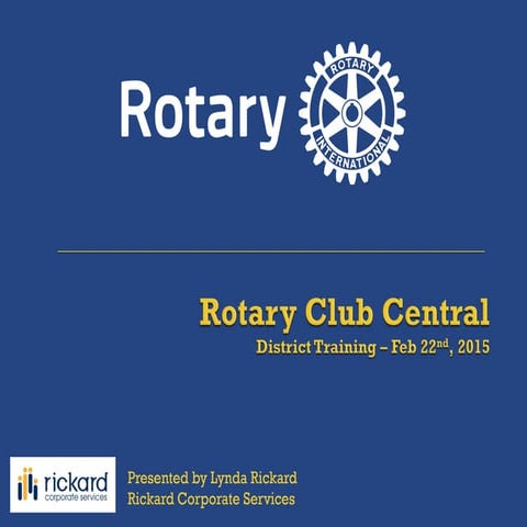Rotary Club Central-AG Train | PDF