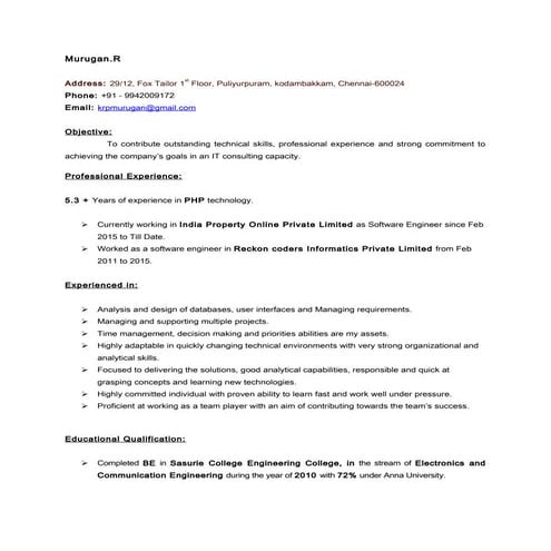 Gayatri resume | DOCX