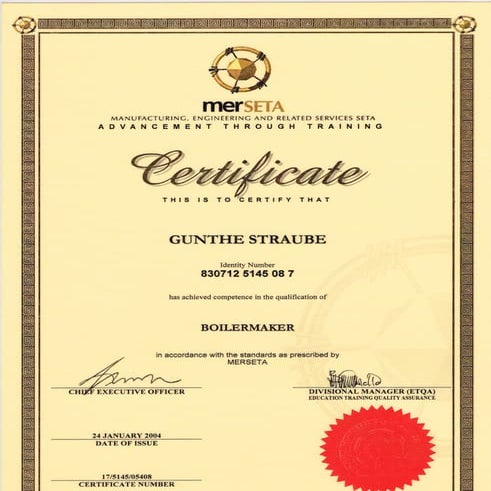Trade Cert | PDF