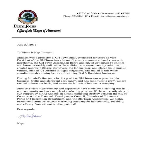 Recommendation Letter To Mayor. How To Get A Recommendation Letter From The