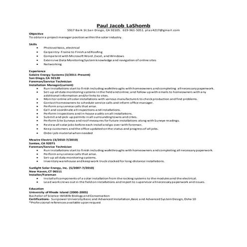 George N resume | DOCX