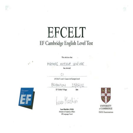 EFCELT - EF Cambridre English Level Test.PDF