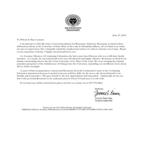 Recommendation Letter - Jordan Schroeder (2) | PDF