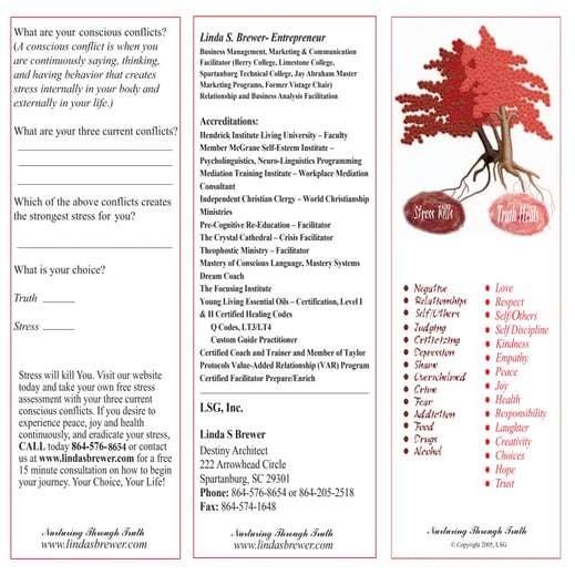 Stress Kills Truth Heals | PDF