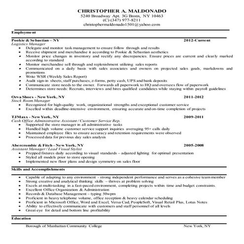 Chris Resume 060215 | DOCX