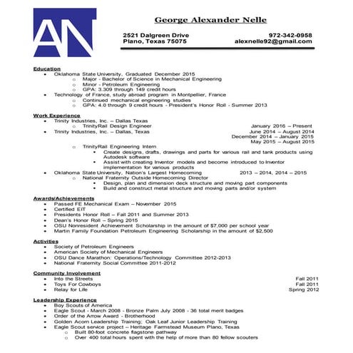 Resume (1) | PDF