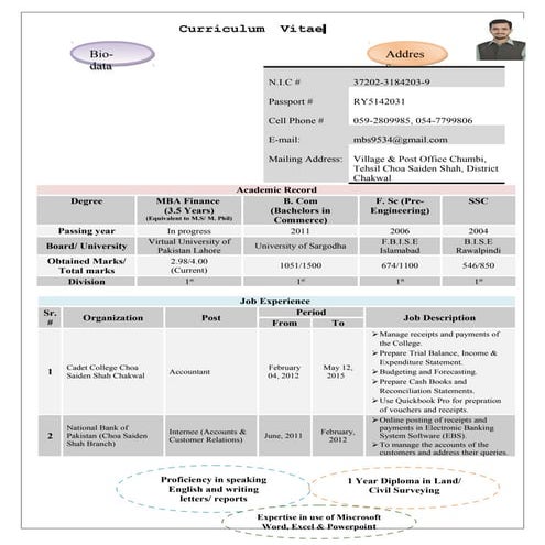 MBSHAH CV Accountant | DOC