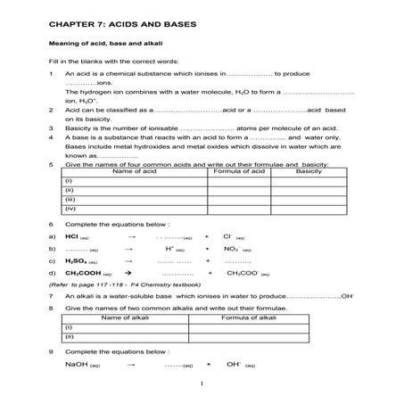 7 acids and bases | PDF