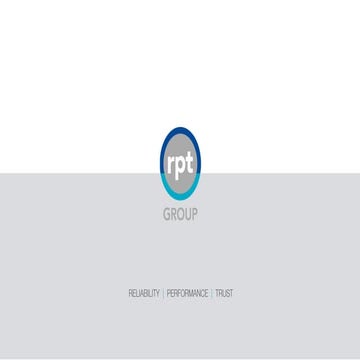 RPT Group Presentation | PPT