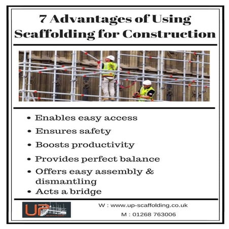 7 Advantages of Using Scaffolding for Construction | PDF