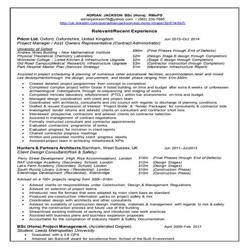 Adrian Jackson Resume | DOCX