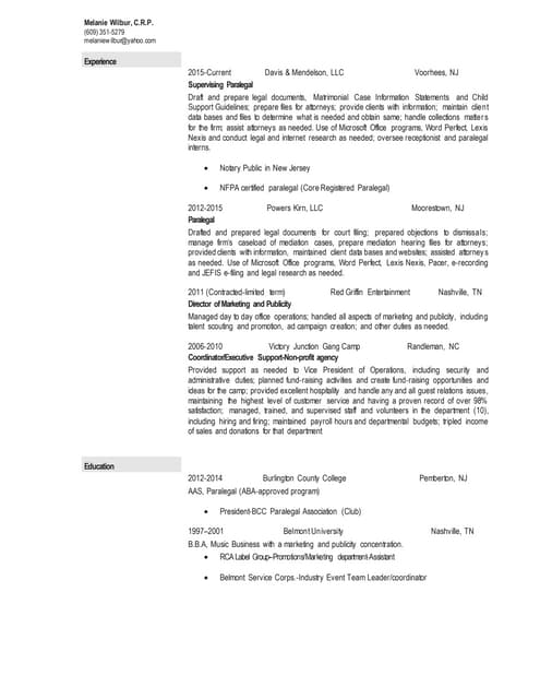 Melissa Kozak Resume | PDF