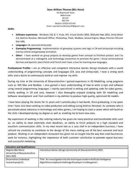 Tyler Beckett Curriculum Vitae.pdf . | PDF