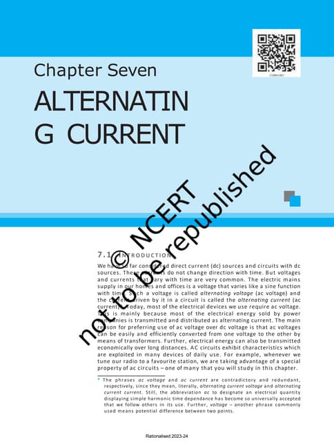 Basic Electrical Engineering- AC Circuit | PDF