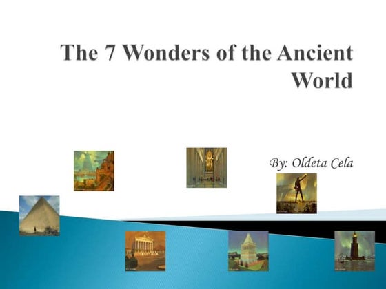 7 wonders of the world.ppt | South America Travel | Travel Locations