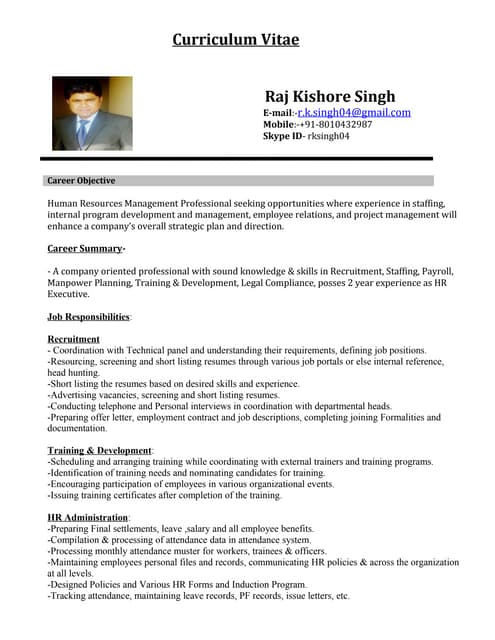 RESUME REENA DHIMAN | DOCX | Human Resources | Business