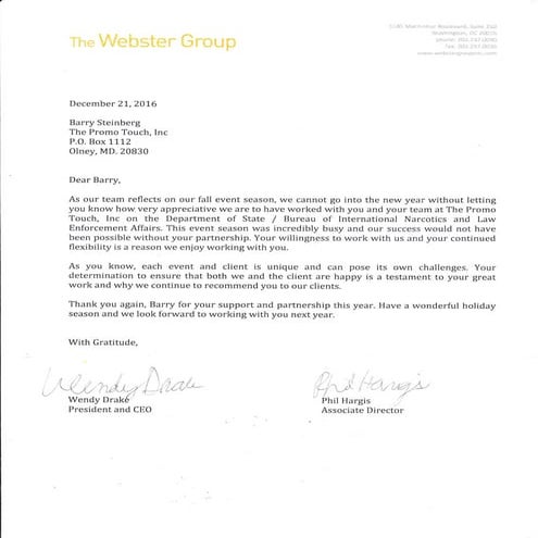 Client Letter and Recomendation ! | PDF