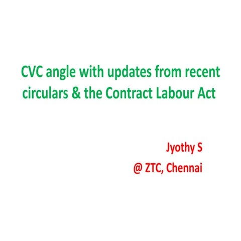 Tendering process cvc_guidelines | PPT