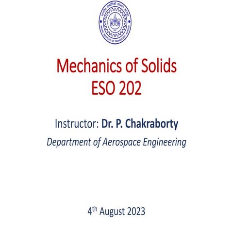 Writtings on mechanics of solid | PDF