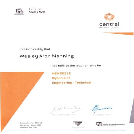 Diploma of Engineering - Technical | PDF