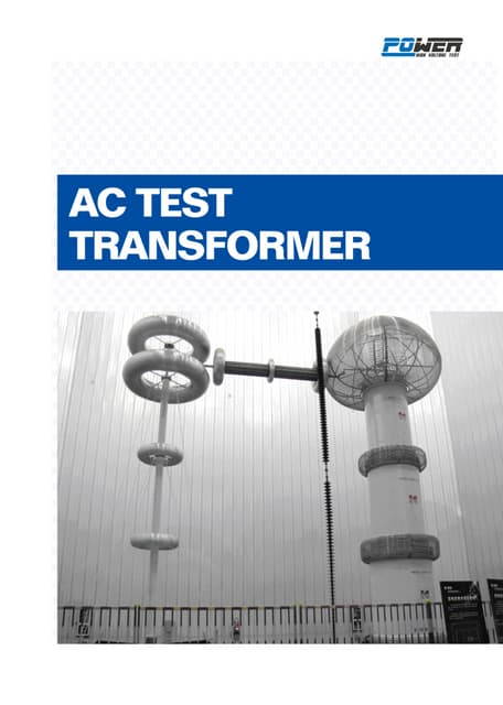 2 AC Resonant Test system | PDF