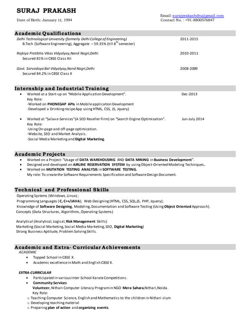 Samya_Bhattacharya_JOBCV | PDF